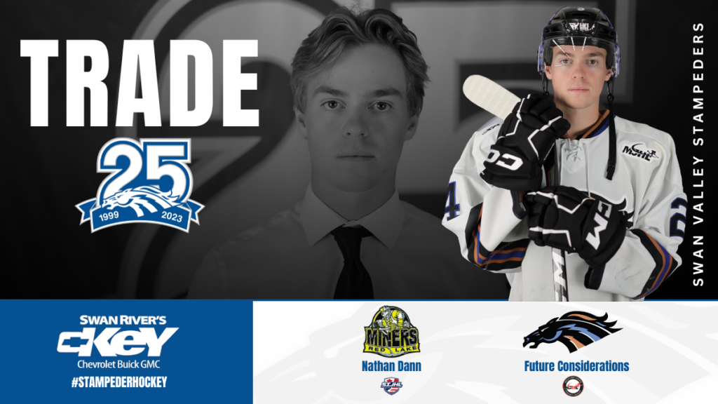 Stampeders Move 19-Year-Old Forward Nathan Dann to the Red Lake Miners ...
